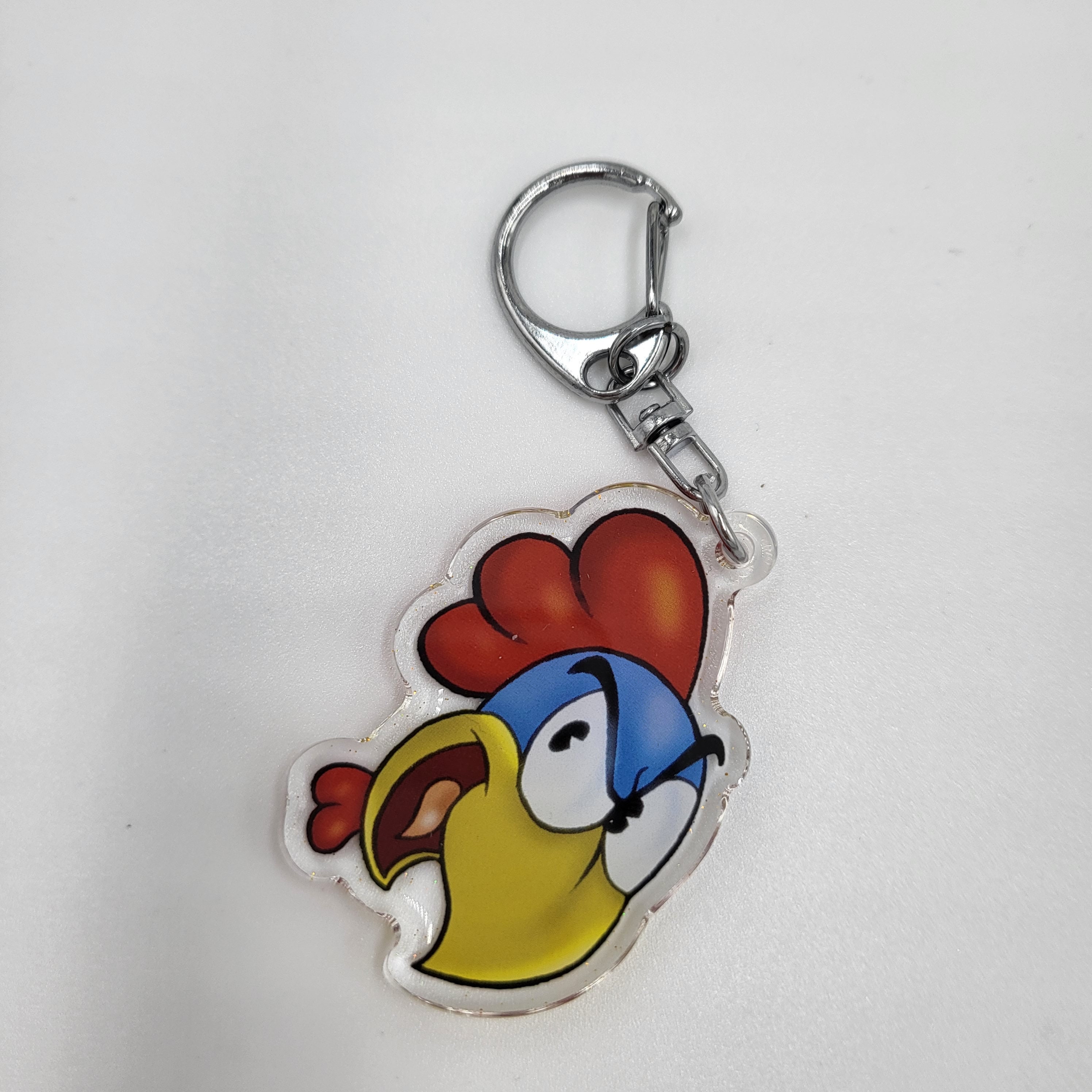 Adventures of Sonic SCRATCH Custom Acrylic Glitter Keychain 2 AOSTH - Etsy