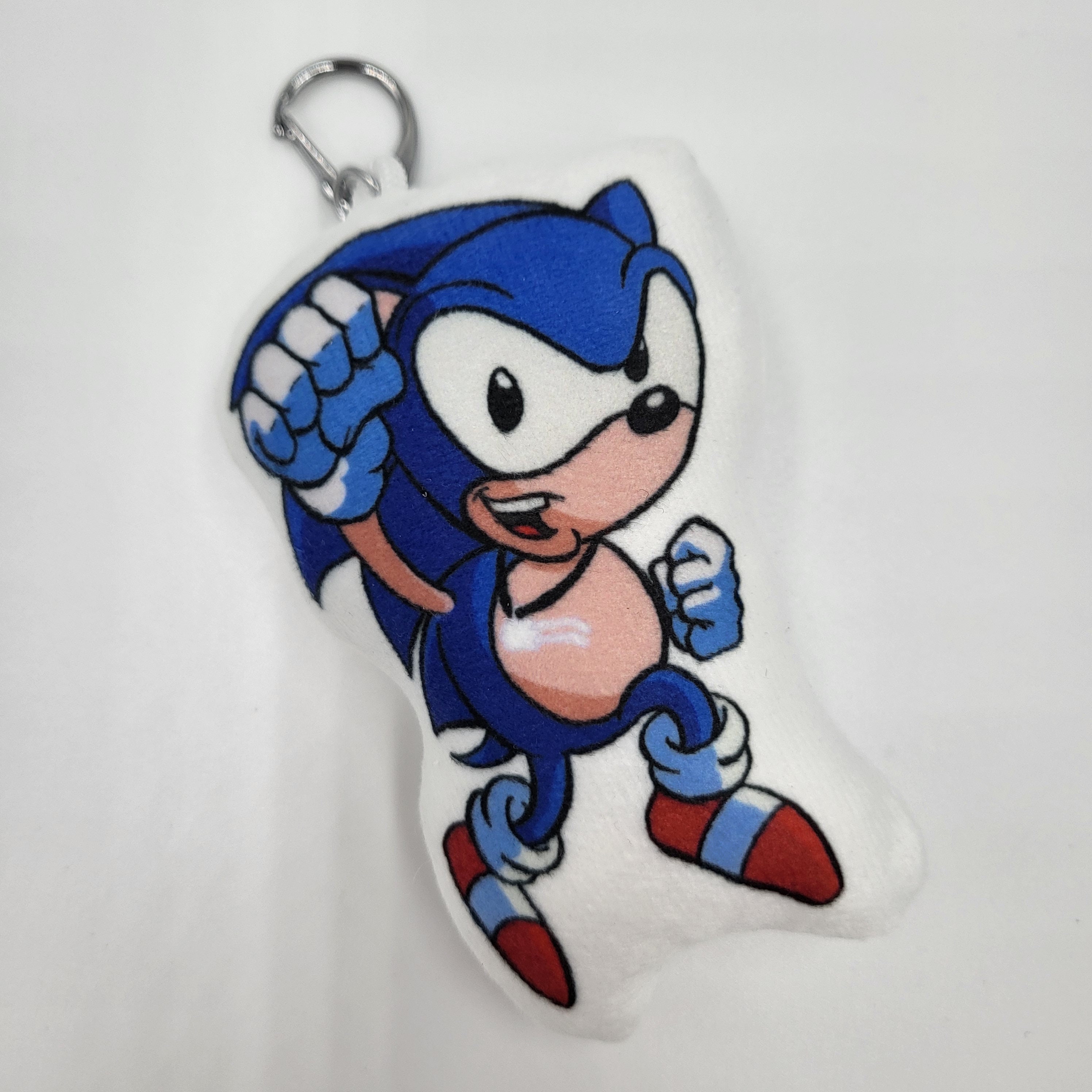 Sonic Underground SONIC Custom Plush Keychain 4" - Etsy