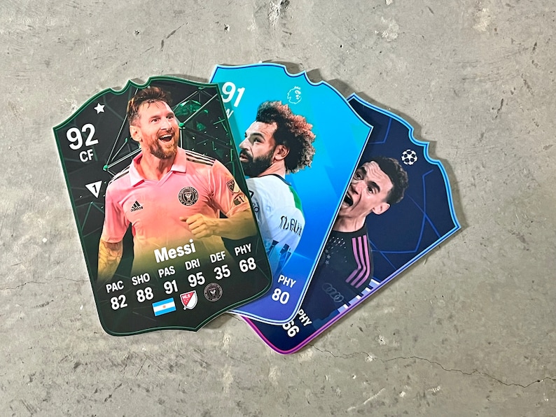 Custom FIFA EAFC FUT Player Cards Create Your Legend - Etsy UK