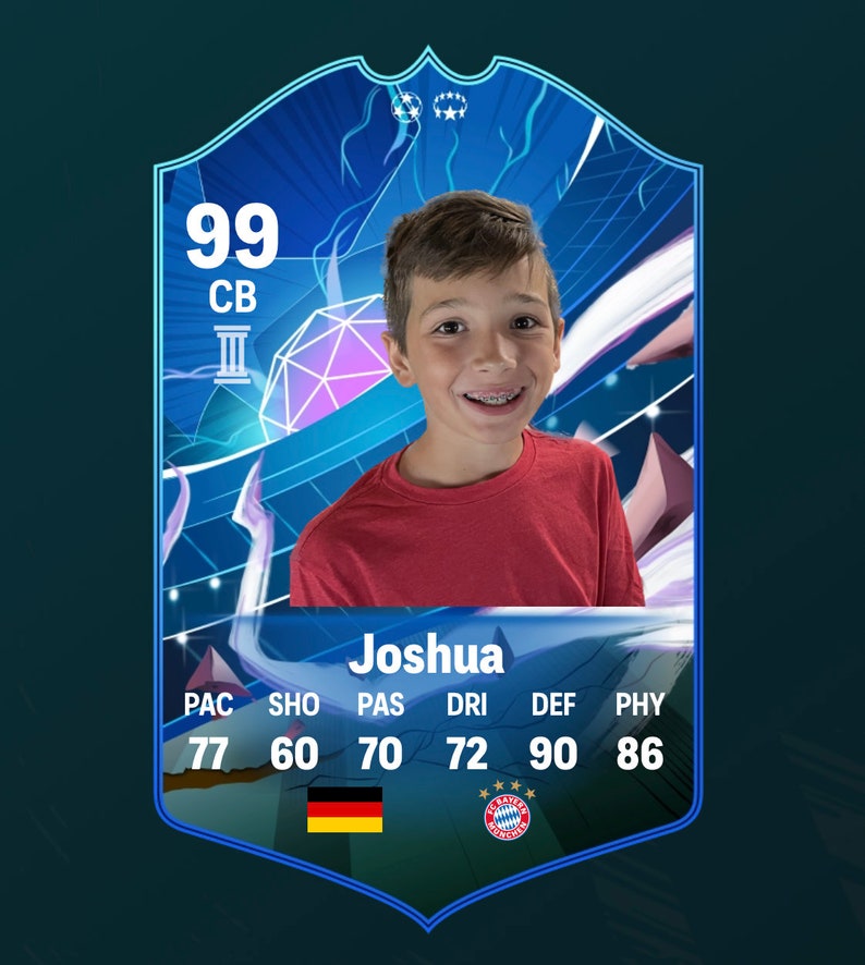 Custom FIFA EAFC FUT Player Cards Create Your Legend - Etsy UK
