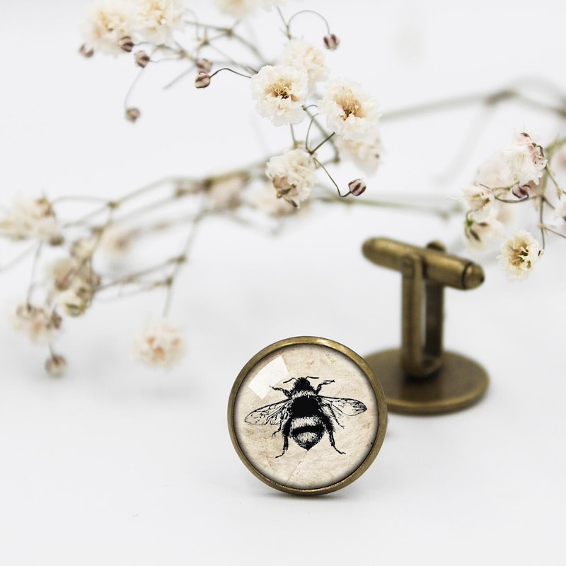 Bee Cufflinks - Etsy Canada