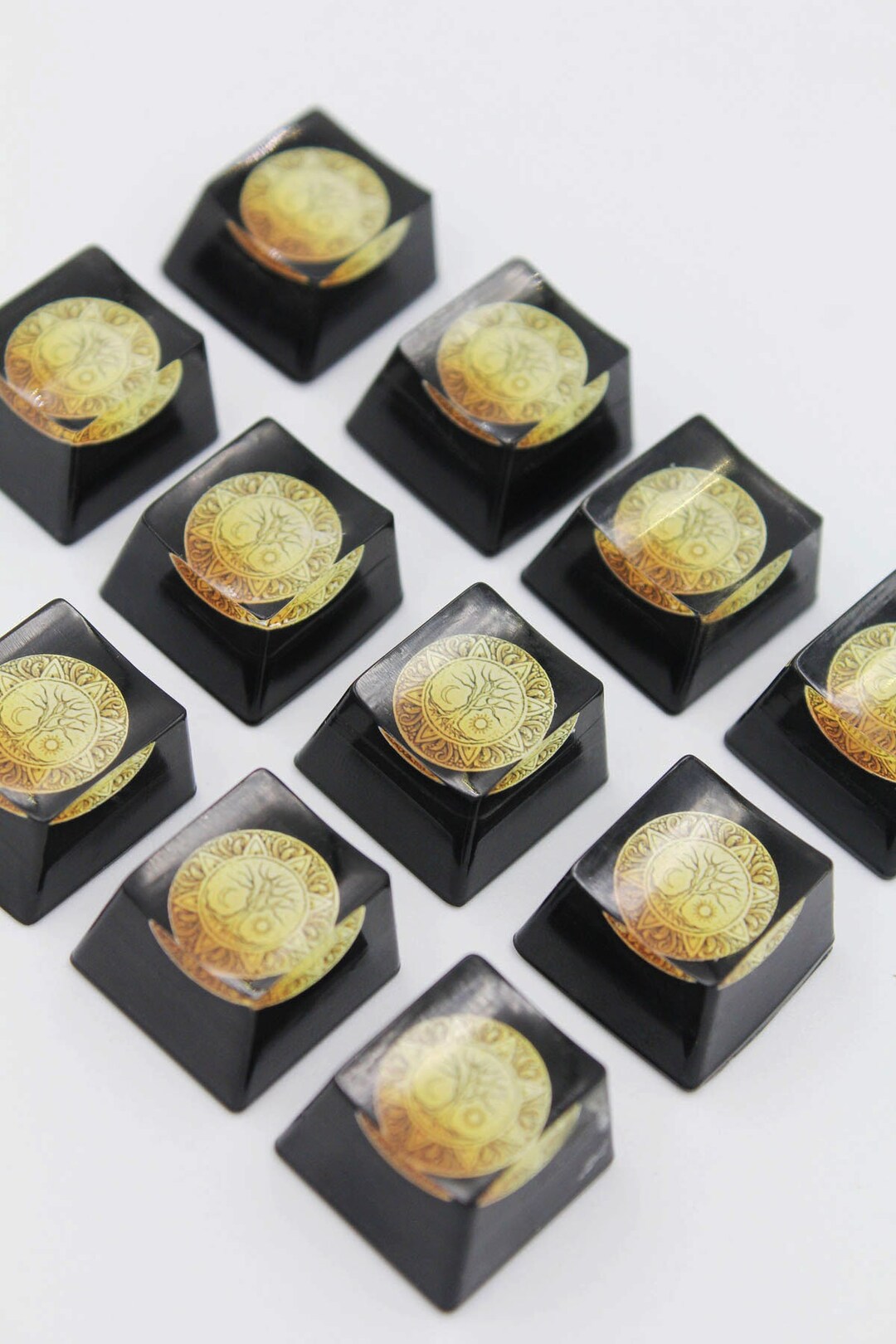 Handmade Gold Tree of Life Keycap, Tree Key Cap, OEM Profile Keycap ...