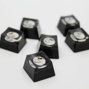 Handmade Resin Moon Keycap, OEM Profile Keycap, Artisan Keycap ...