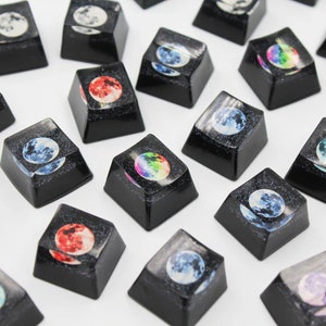 Handmade Resin Moon Keycap, OEM Profile Keycap, Artisan Keycap ...
