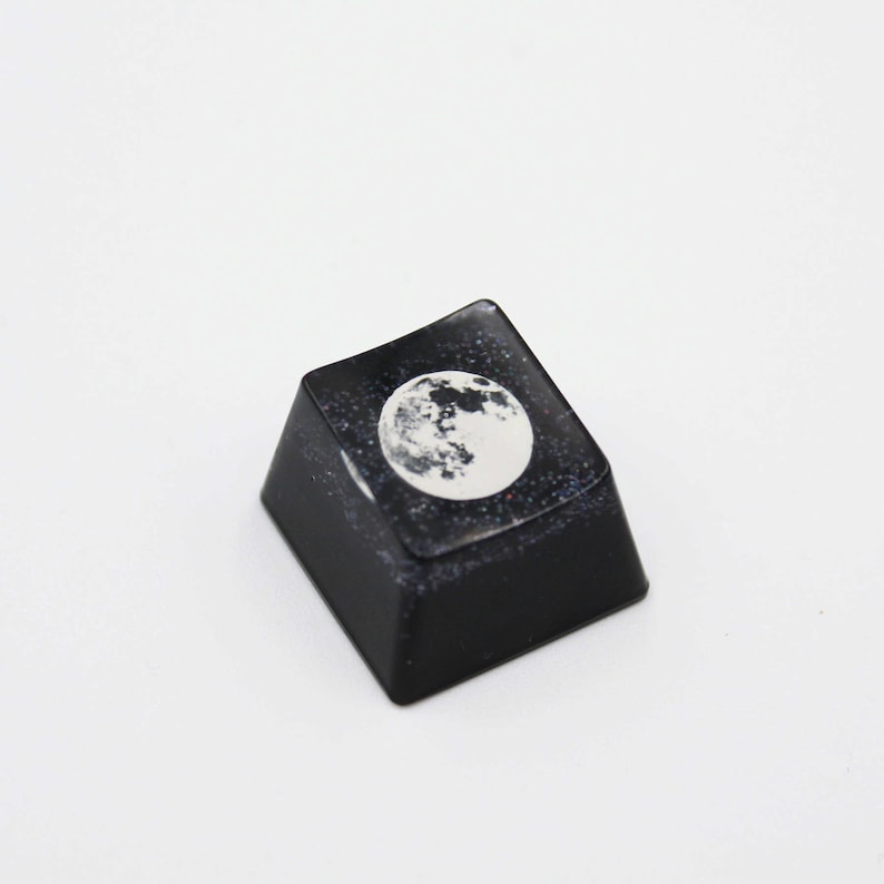 Handmade Resin Moon Keycap, OEM Profile Keycap, Artisan Keycap ...