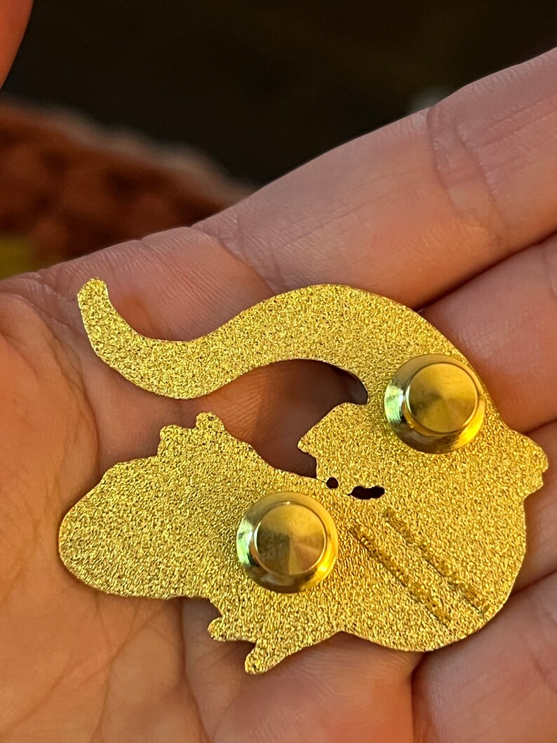 Tiger Salamander Enamel Pin - Etsy