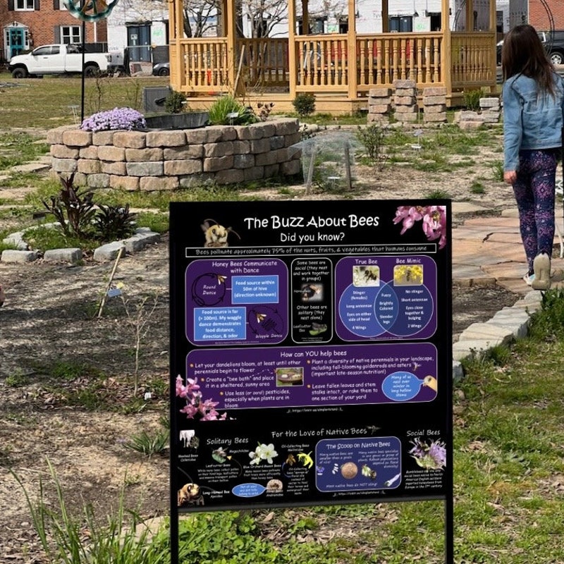 Pollinator Sign - Etsy