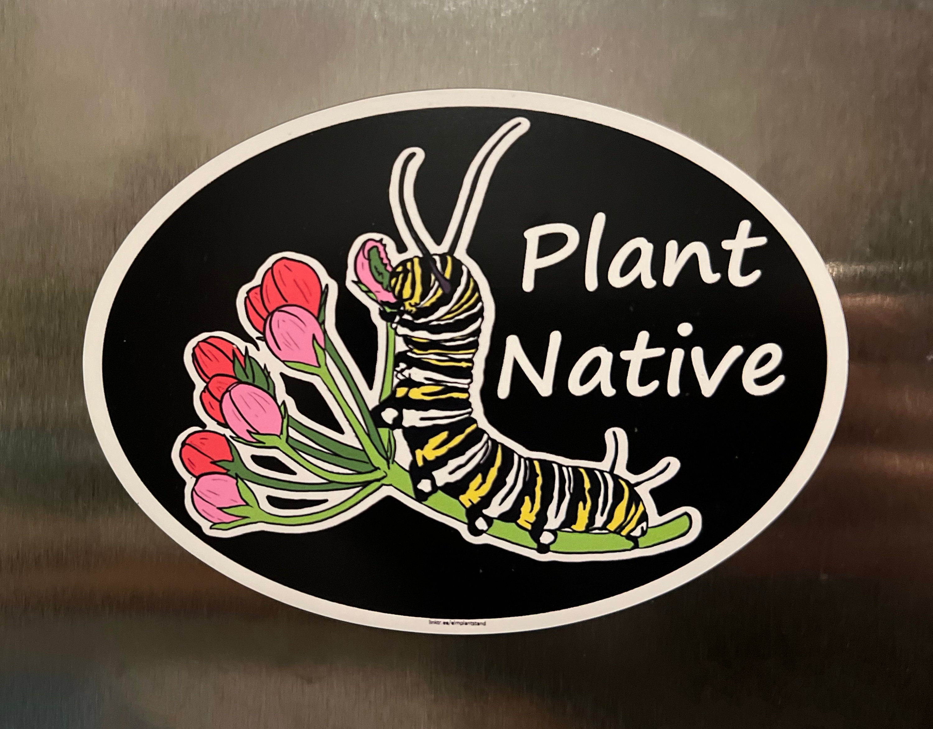 Plant Native Car Magnet - Etsy