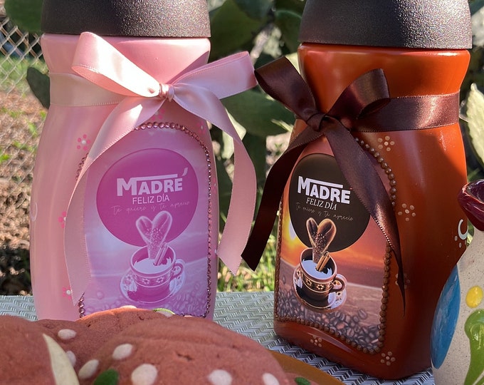 Nescafé Bottles Barro & Pink Barro Design - Etsy