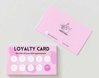 Loyalty Cards Business Loyalty Card Business Cards - Etsy