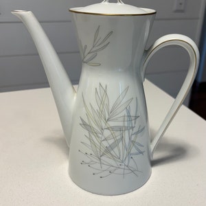 Rosenthal Germany Teapot, Tea Cups, and Saucers - Etsy