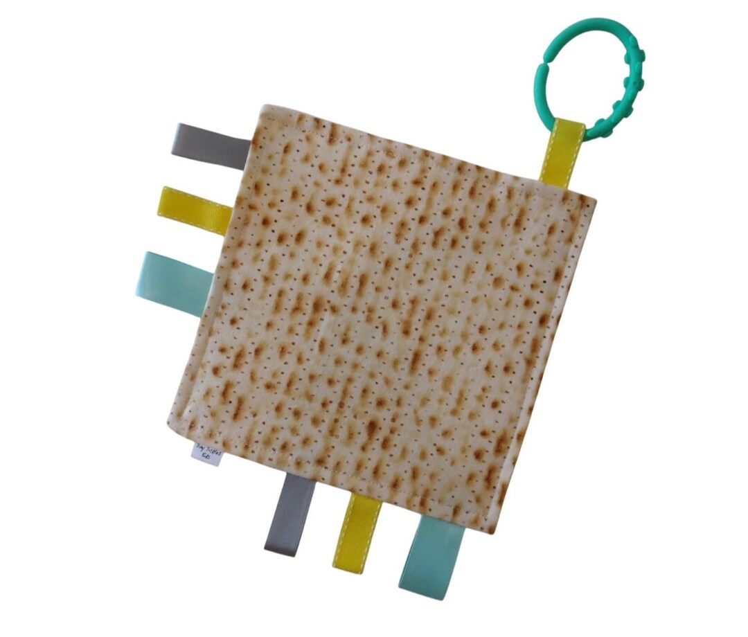 Matzah Crinkle Baby Toy, Baby's First Passover, Matzo, Passover Infant ...