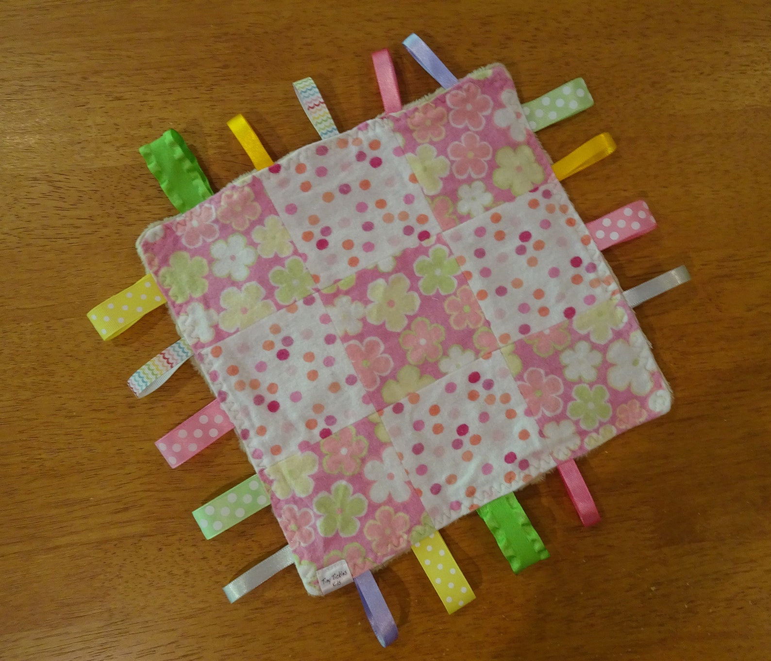 Flower Crinkle Toy, Crinkle Blanket Baby, Baby Lovey, Crinkle Paper ...