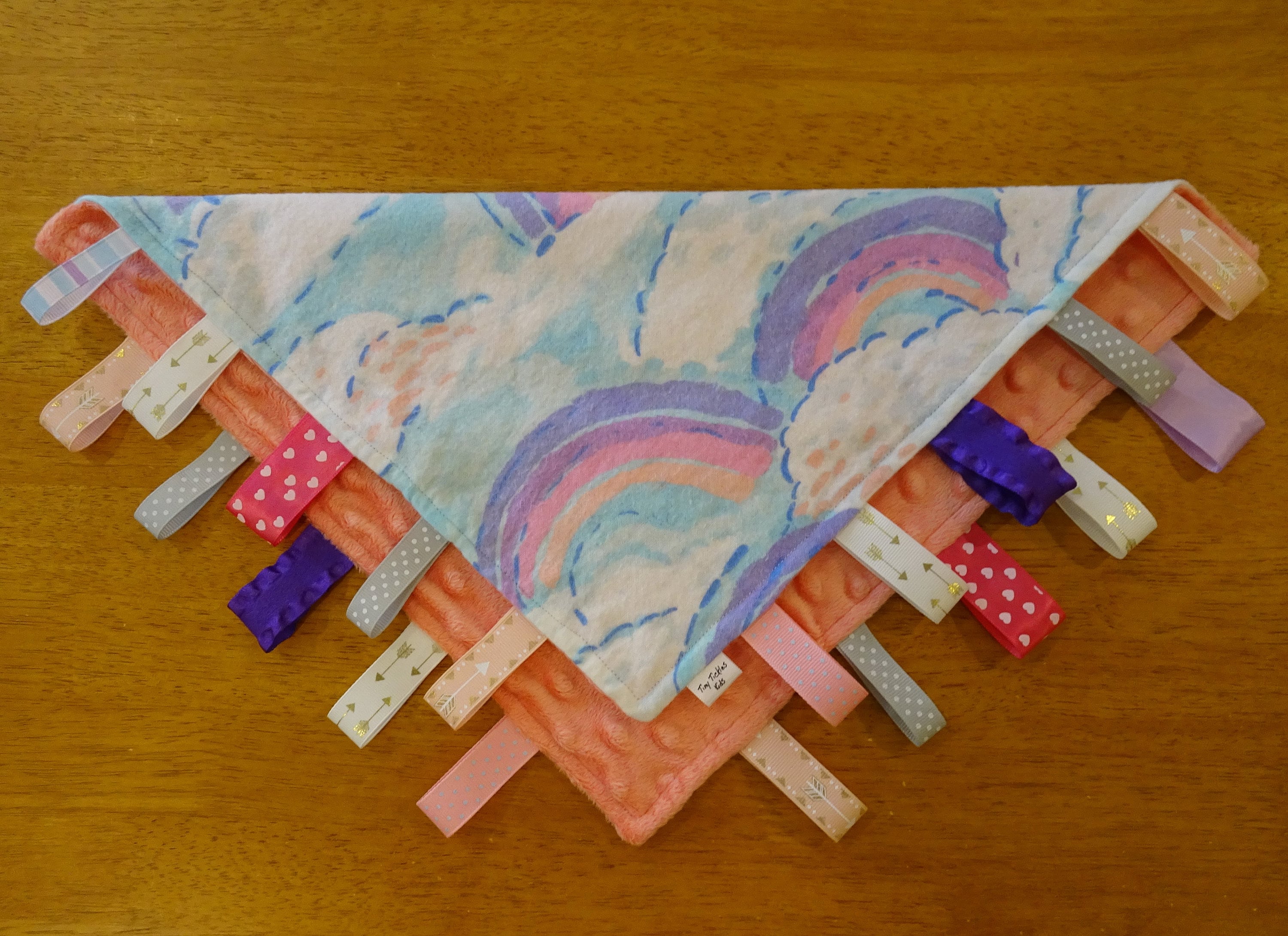 Rainbow Baby Lovey, Baby Girl Rainbows, Rainbow Baby Gift, Rainbow Baby ...