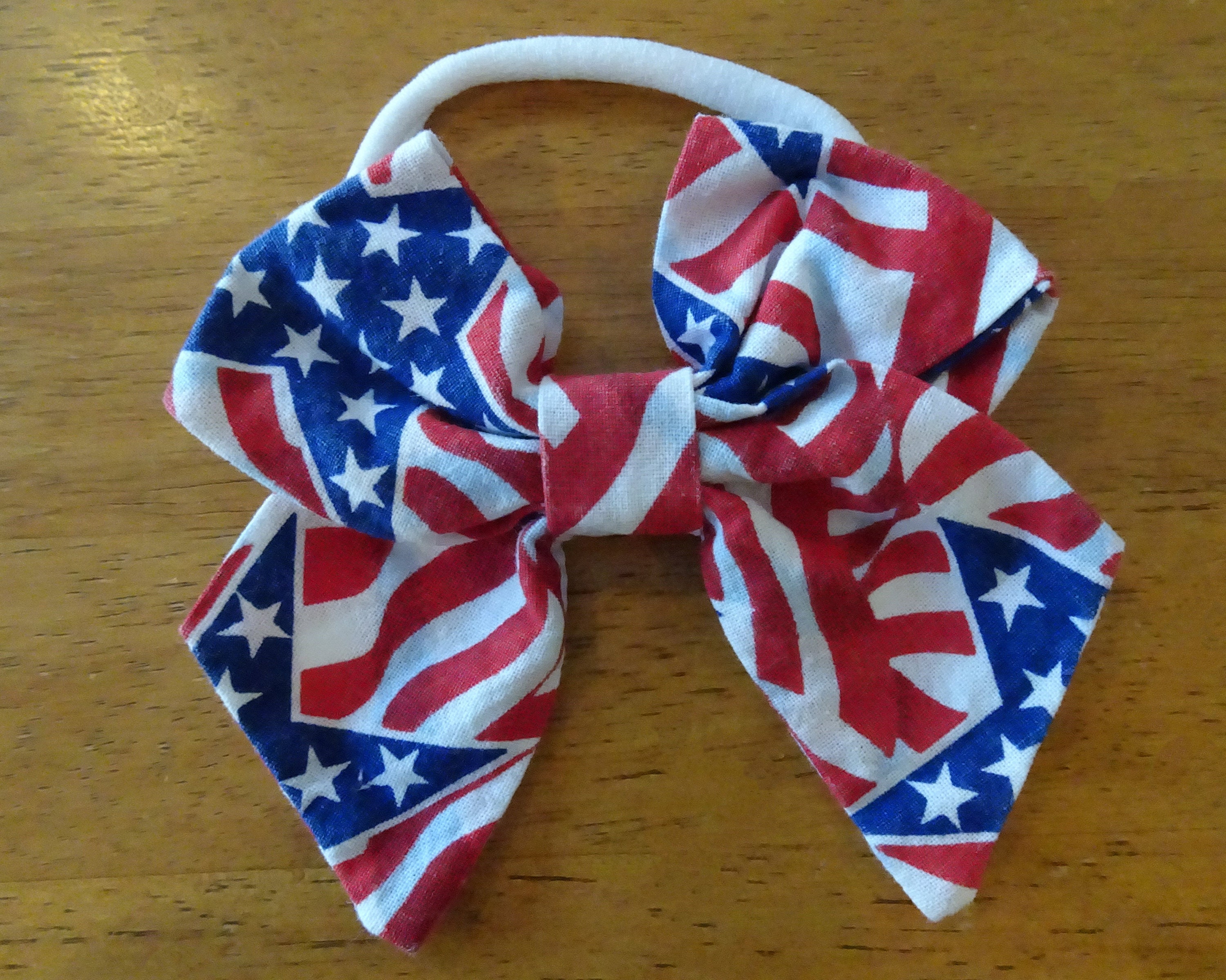 Patriotic Baby Skirt and Bow, 9-12 Months Baby Skirt, Red White and ...