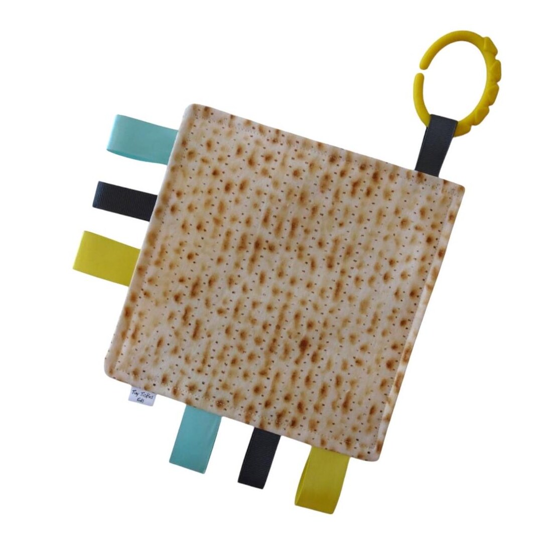 Matzah Crinkle Baby Toy, Baby's First Passover, Matzo, Passover Infant ...