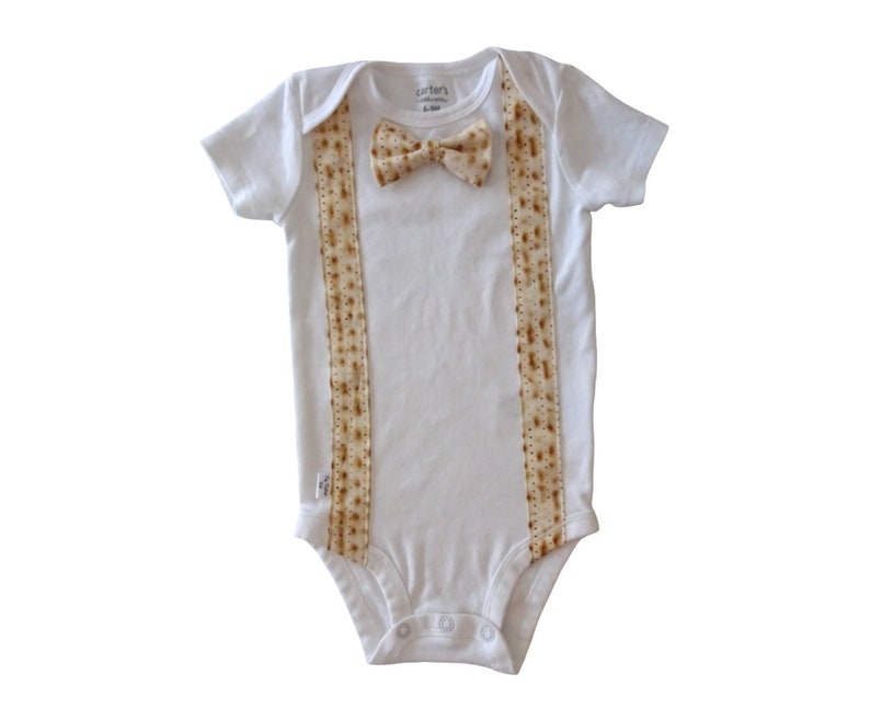 Passover Baby Boy Outfit/matzah/matzo/bow Tie/suspenders/israel/jewish ...