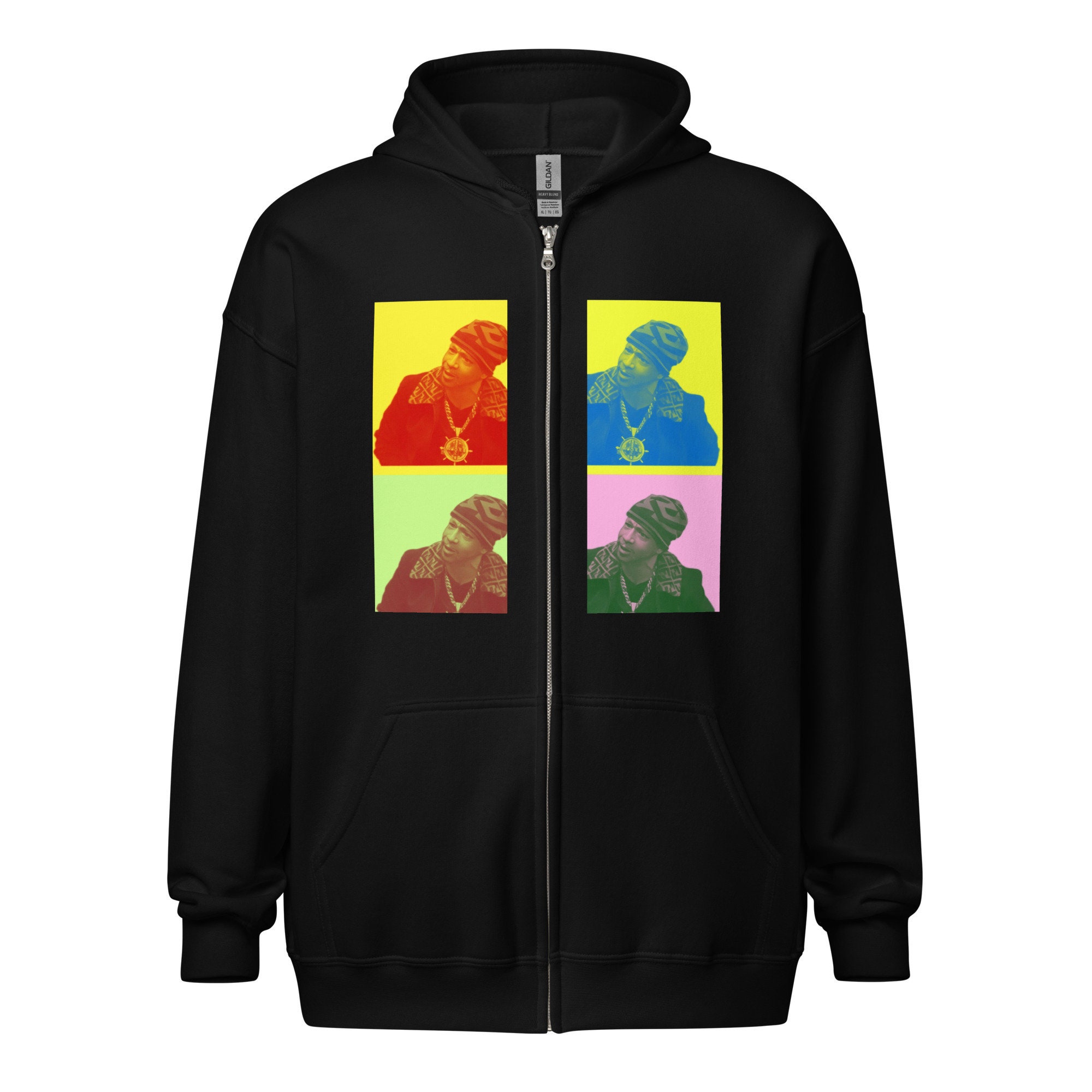 Katt Williams Colors Zip-up Hoodie Shannon Sharpe Interview - Etsy