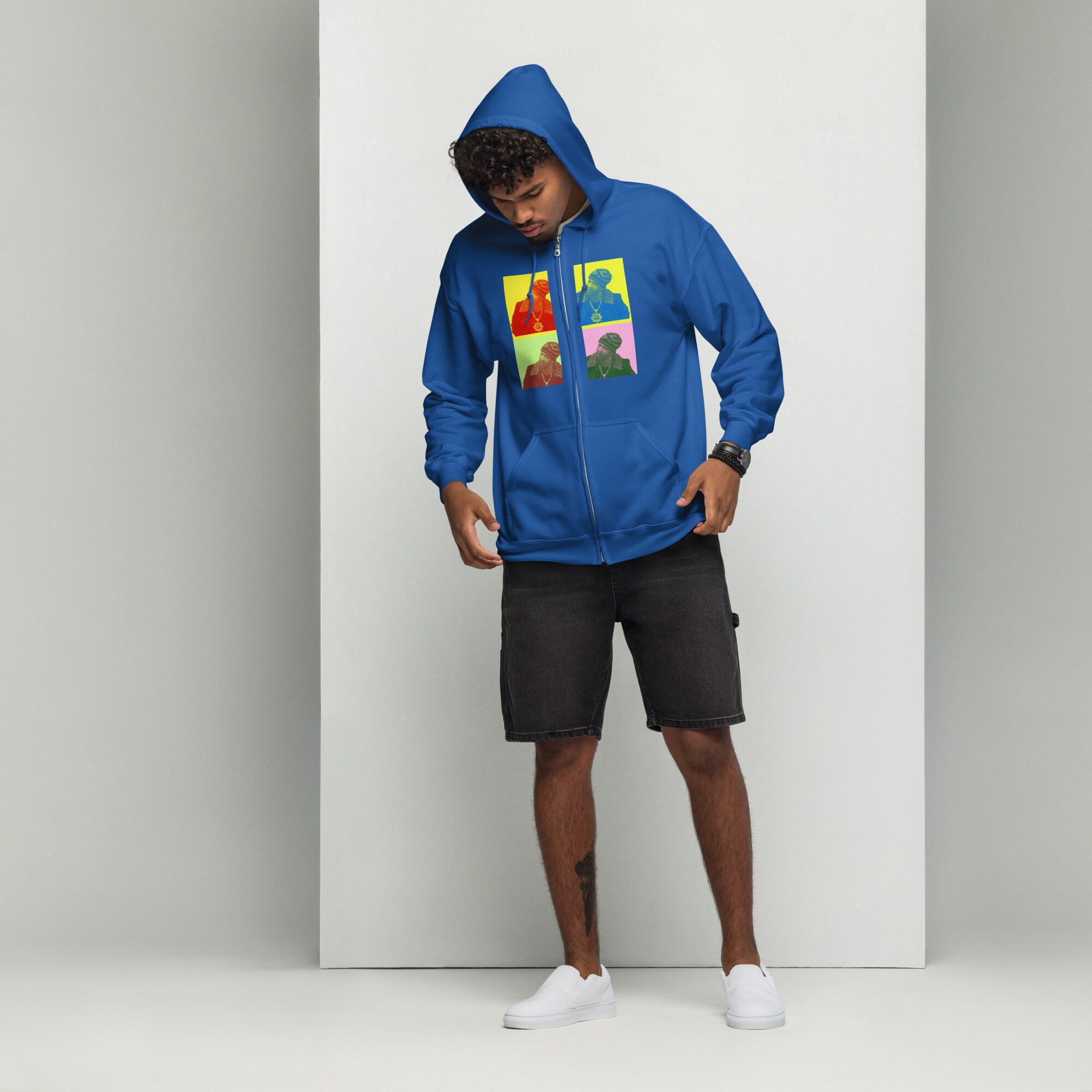 Katt Williams Colors Zip-up Hoodie Shannon Sharpe Interview - Etsy