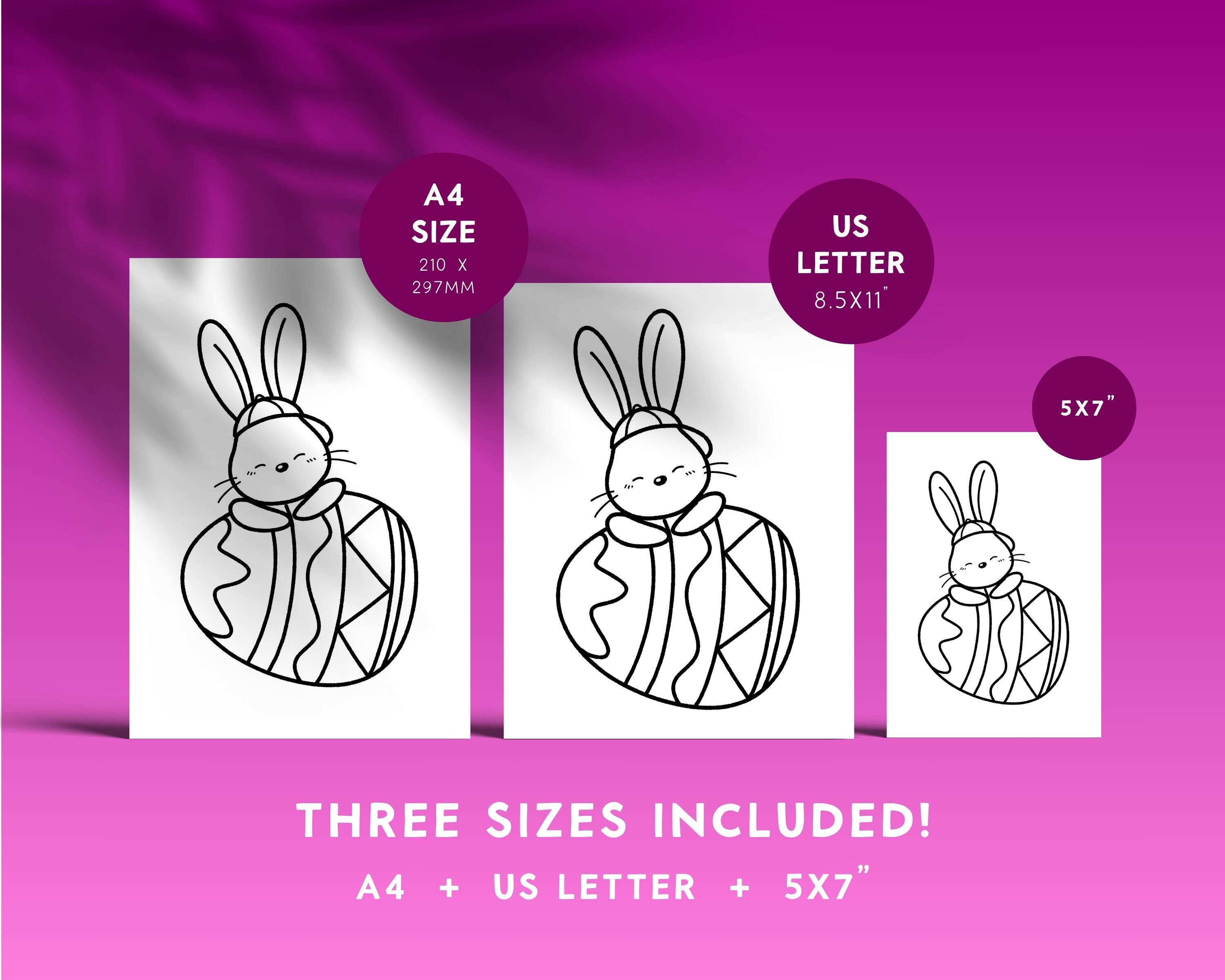 Easter Bunny Printable Coloring Pages. Easter Bunnies Coloring Pages ...