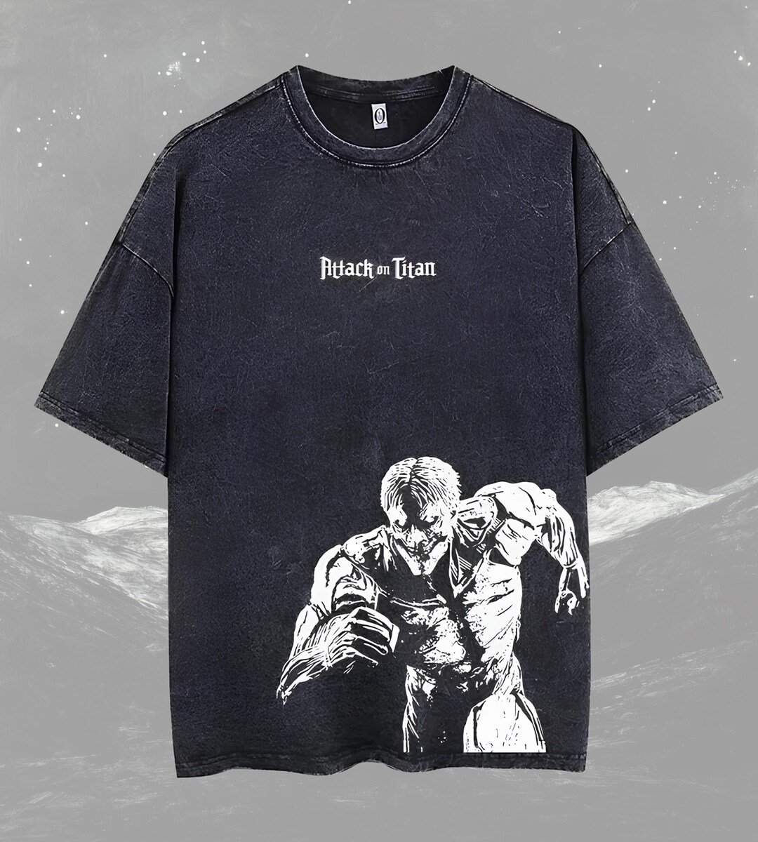 AOT Shirt | Anime Graphic T-shirt | Streetwear Relax Fit Oversized ...