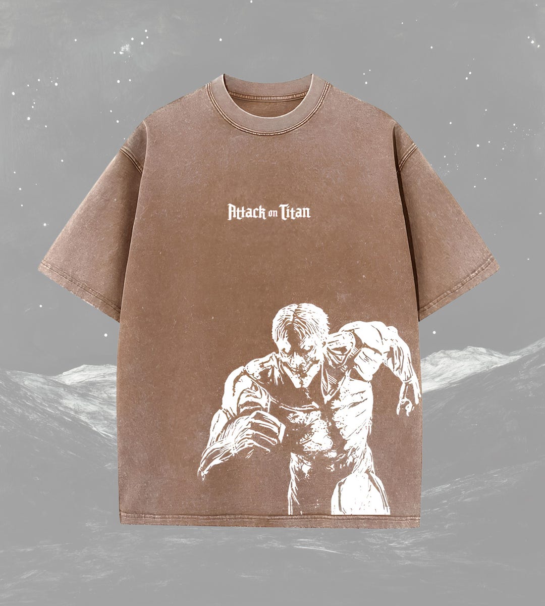 AOT Shirt Anime Graphic T-shirt Streetwear Relax Fit Oversized Attack ...