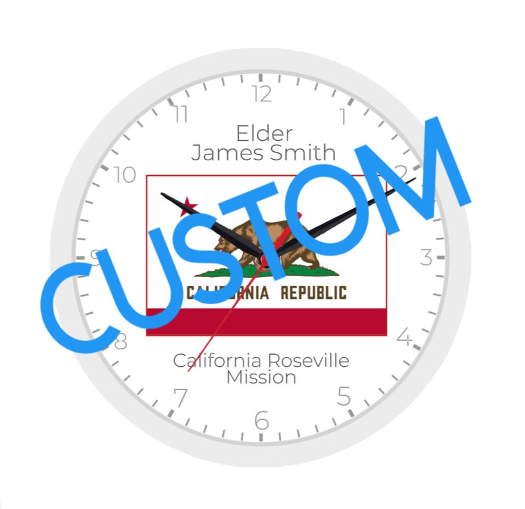 8 Flag/name-personalized Custom LDS Gifts LDS Missionary Gift ...