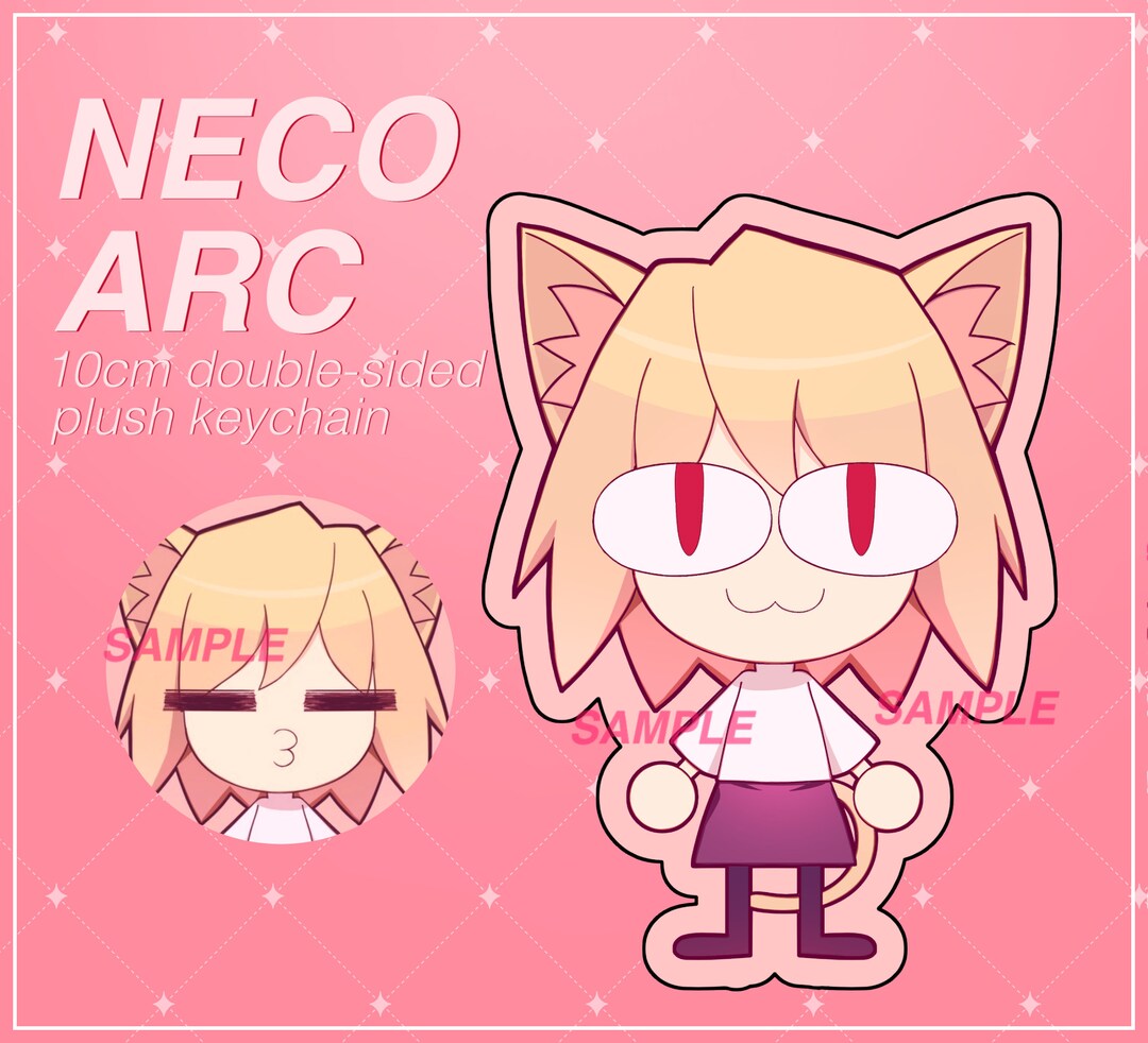 PREORDER Neco Arc Plush Keychain - Etsy