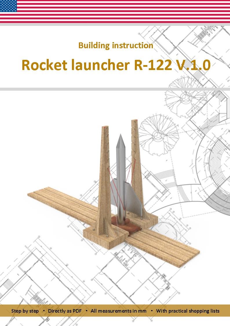 Rocket Launcher R-122 - Etsy