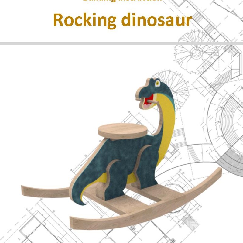 Rocking Dinosaur - Etsy