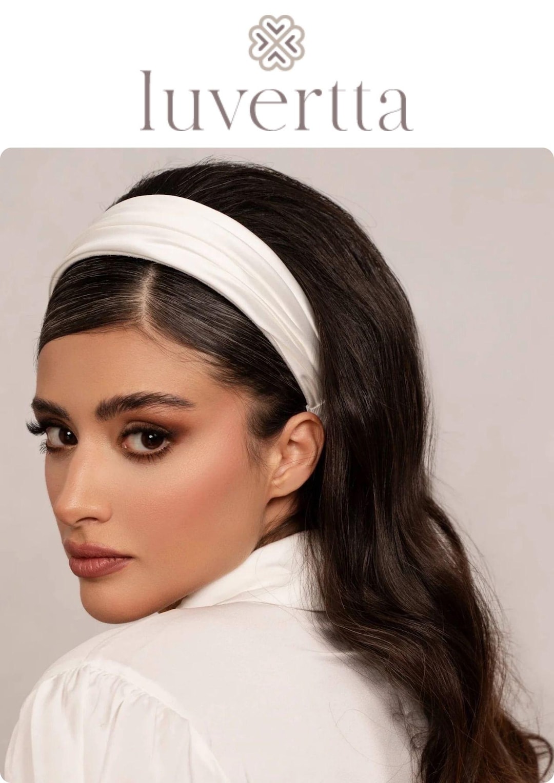 Headband Satin Headband Wide Headband Comfortable Headband Headband for ...