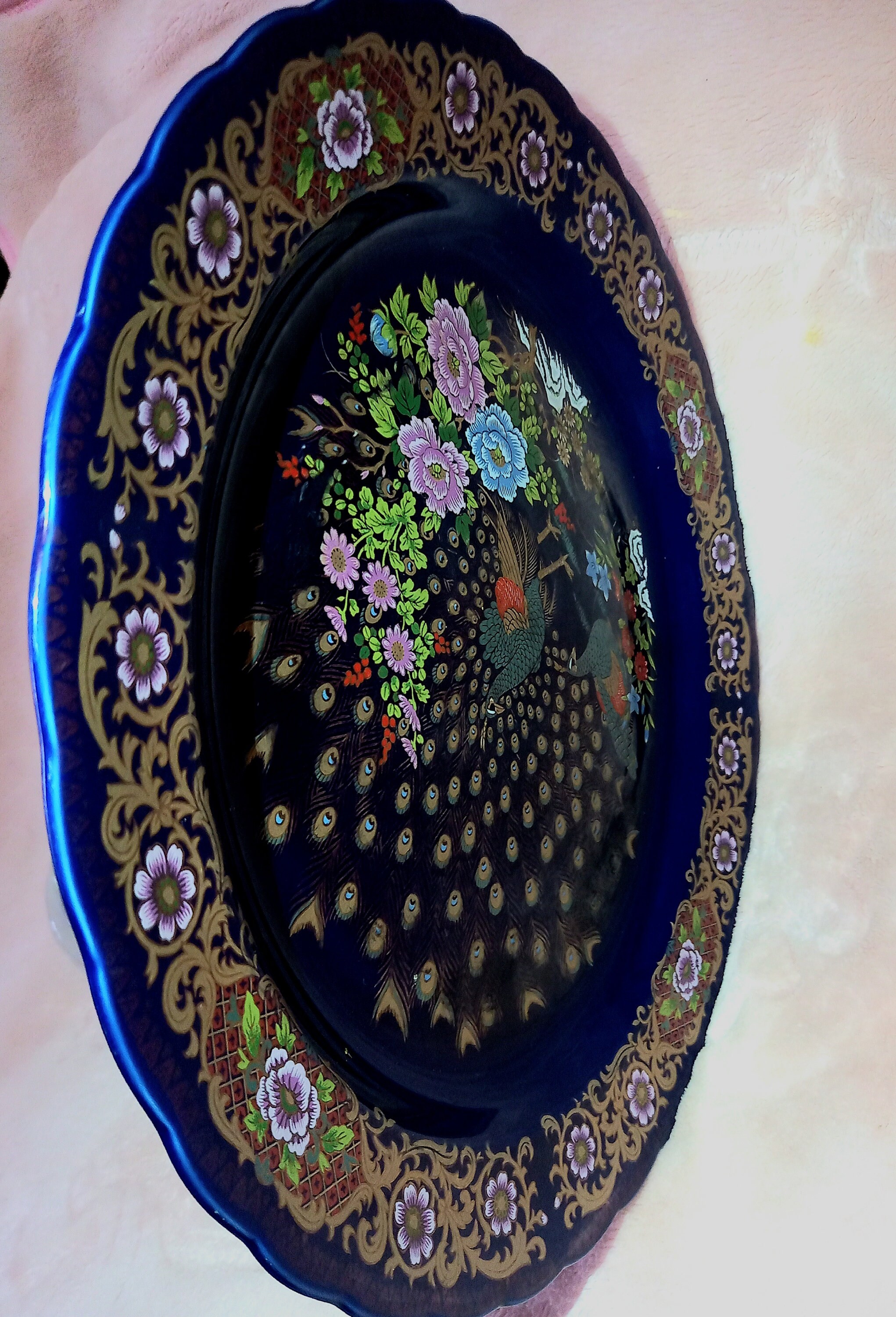 The Authenticity of the Original Moroccan Peacock Dish a Large Serving ...