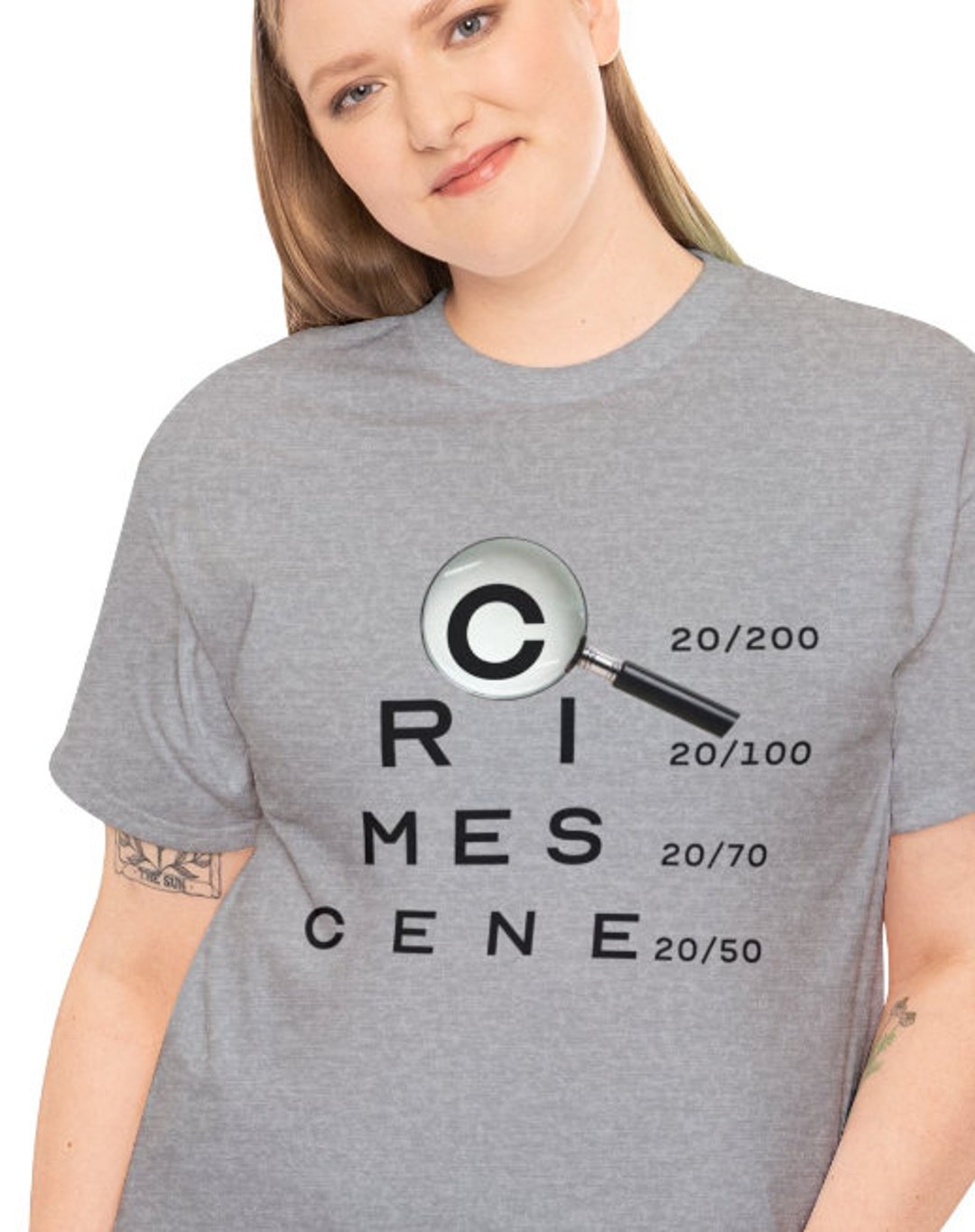 Crime Scene Vision Chart - Etsy