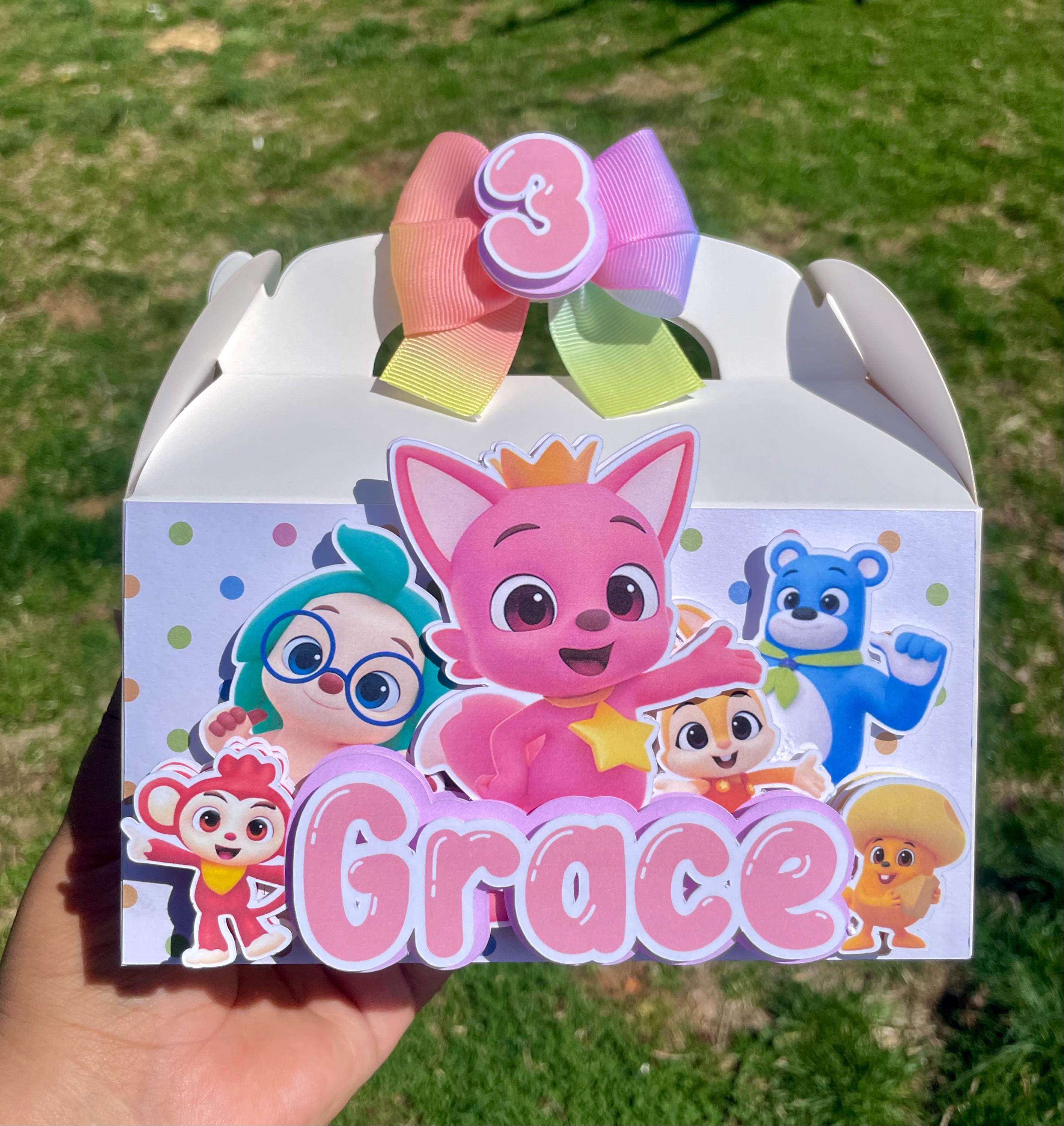 Pinkfong Favor Boxes - Wonder Stars - Etsy