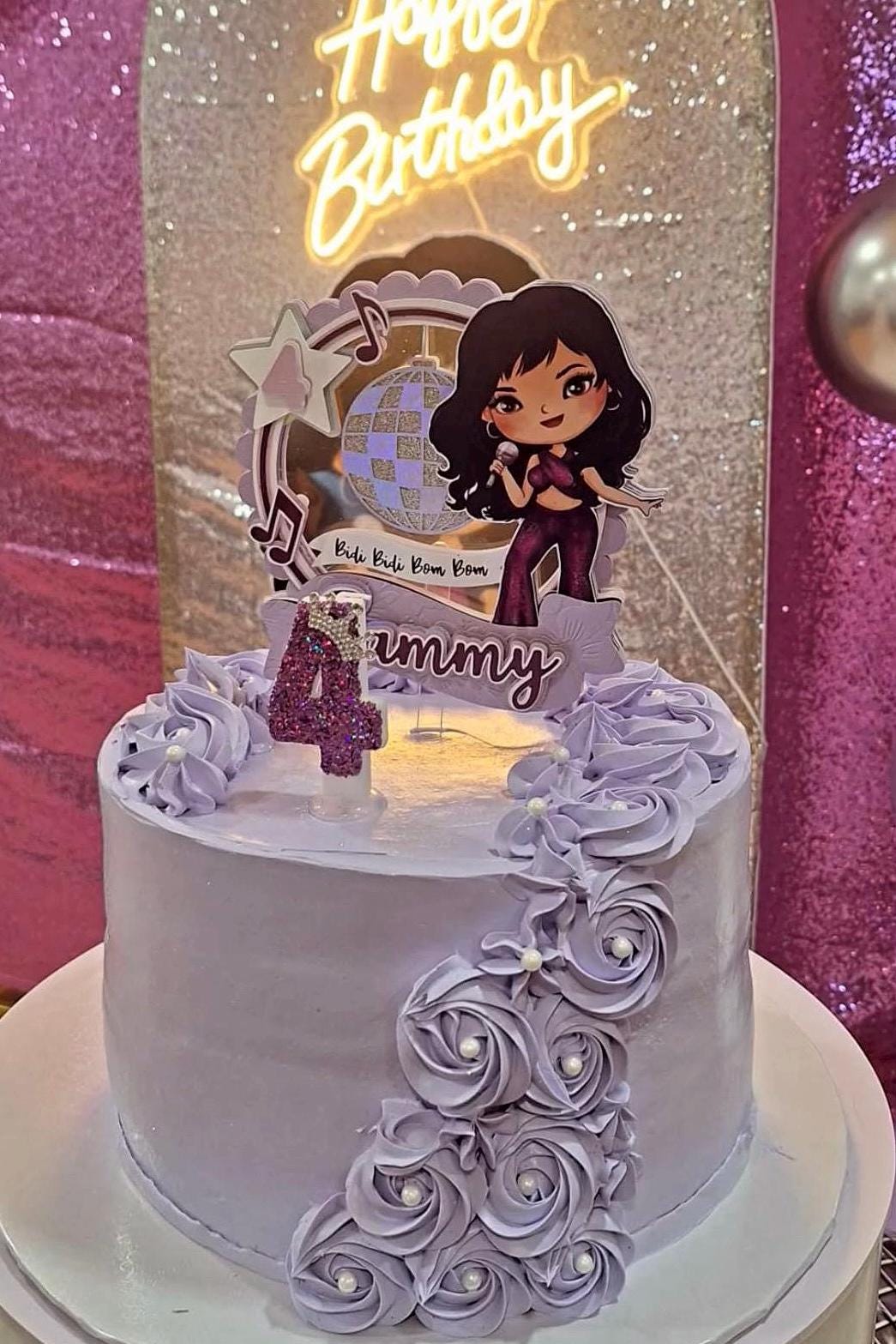 Selena Inspired Cake Topper - Etsy