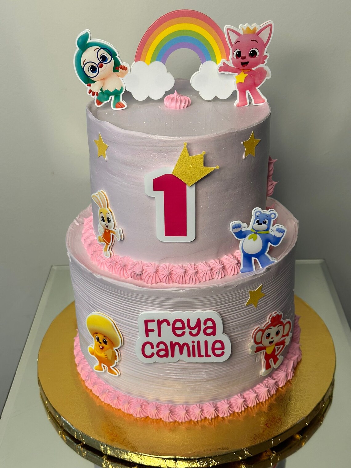 Pinkfong Cake Topper - Etsy