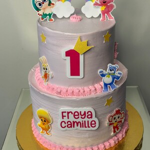Pinkfong Cake Topper - Etsy