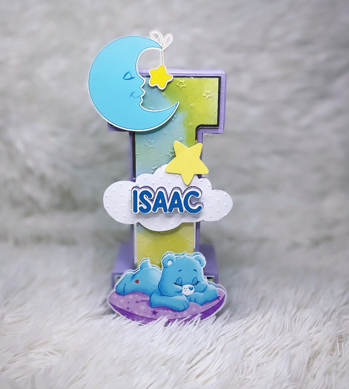 Care Bears 3D Letters and Numbers - Etsy
