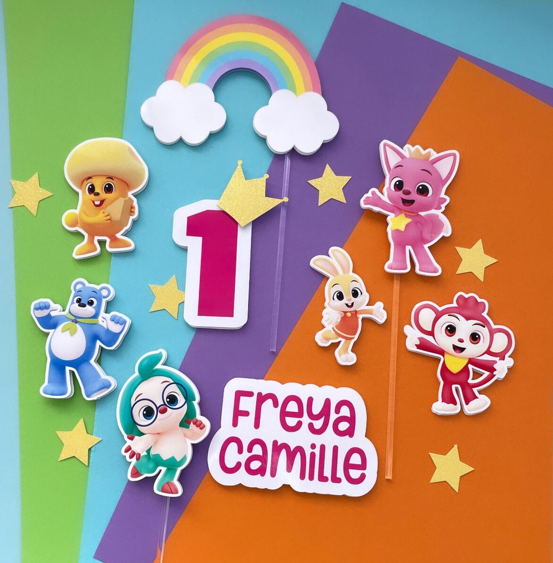 Pinkfong Cake Topper - Etsy