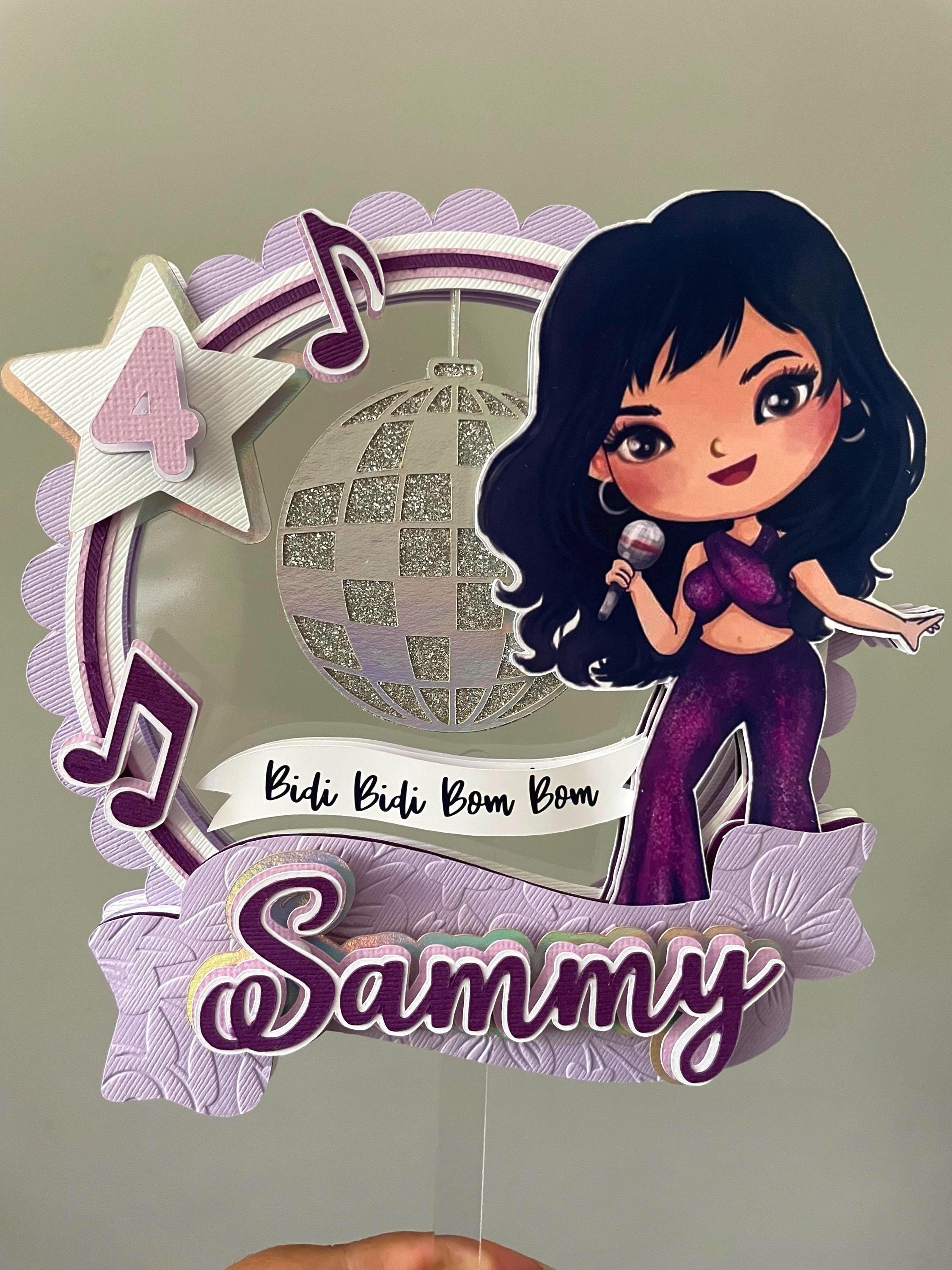 Selena Inspired Cake Topper - Etsy