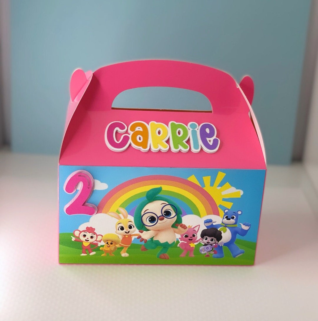 Pinkfong Wonderstar Favor Boxes - Etsy