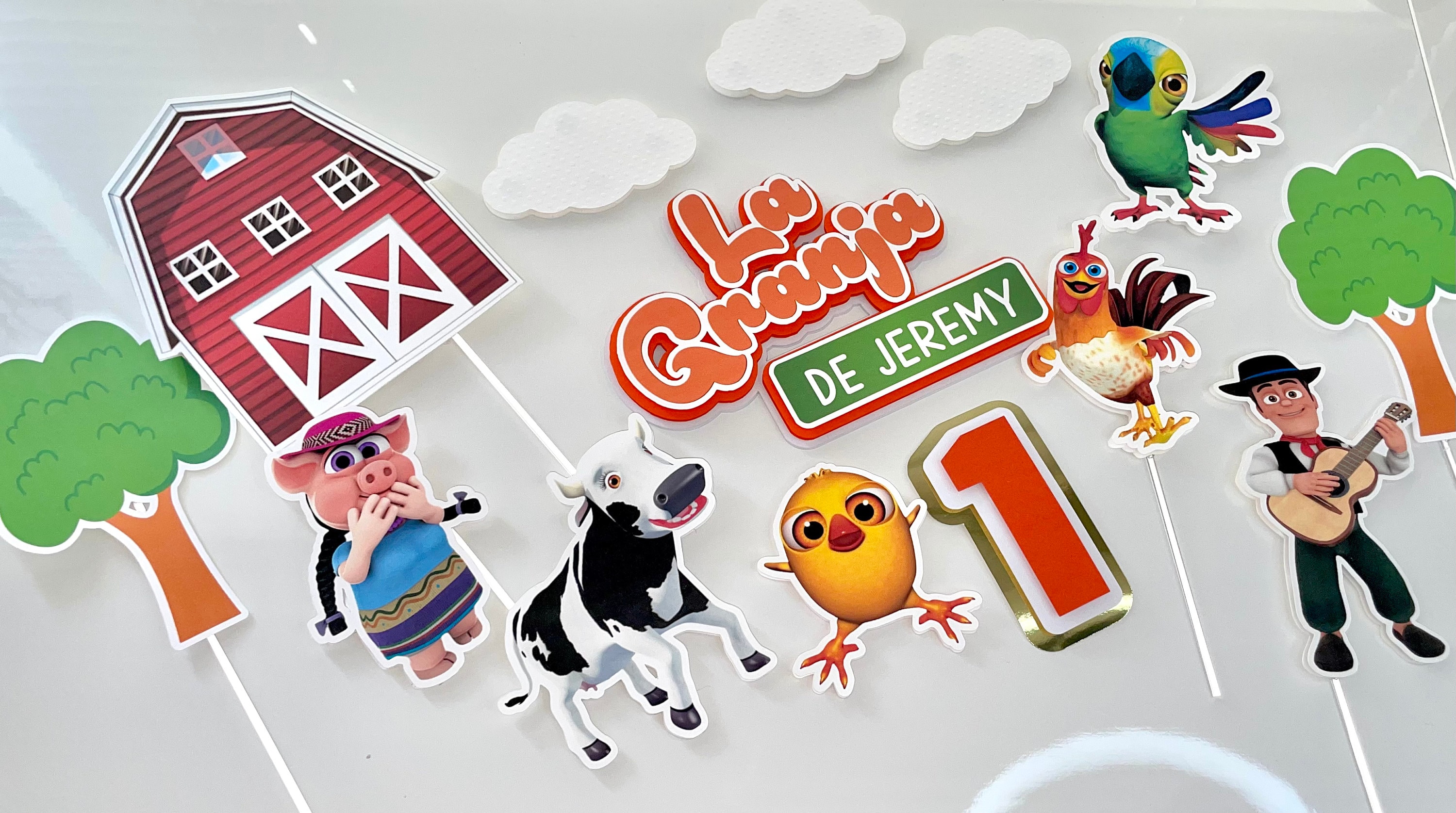 Granja De Zenón- Cake Toppers - Etsy