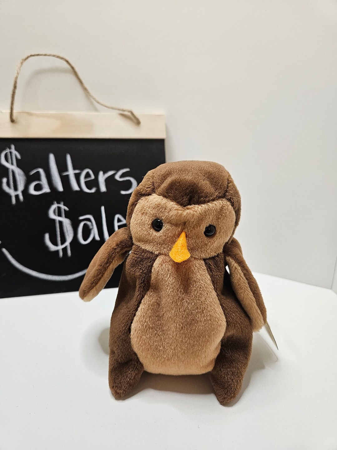 New Hoot Owl Ty Beanie Baby - Etsy