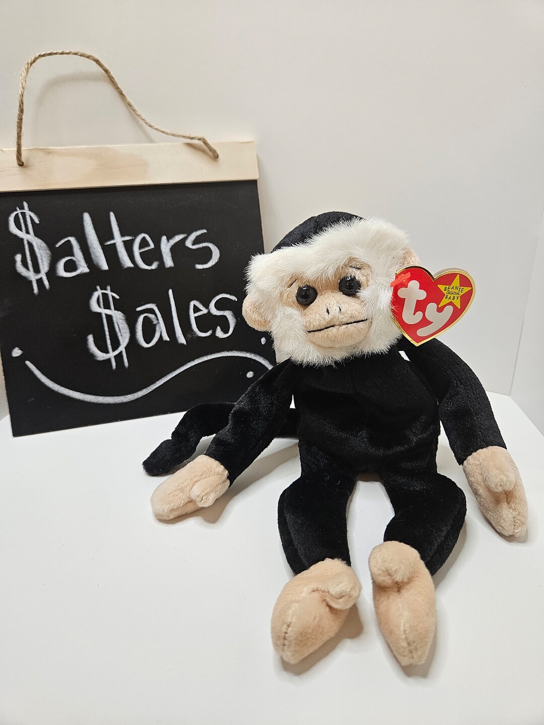 New Mooch Monkey Ty Beanie Baby - Etsy
