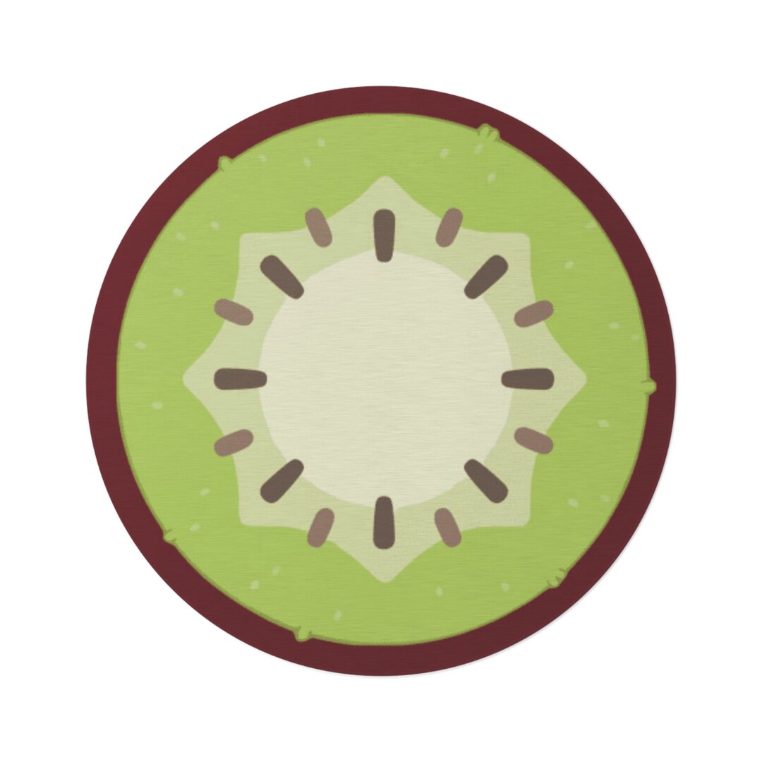 Bluey Kiwi Round Rug, Bingo Kiwi Rug, Bluey Heeler Family Kiwi Rug ...