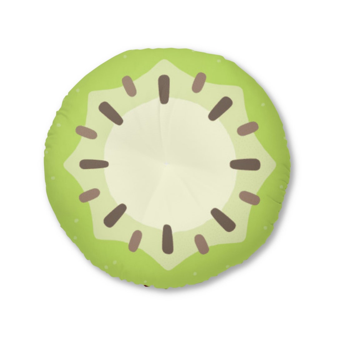 Bluey and Bingo Kiwi Rug Inspired, Bluey Kiwi Tufted Floor Pillow ...