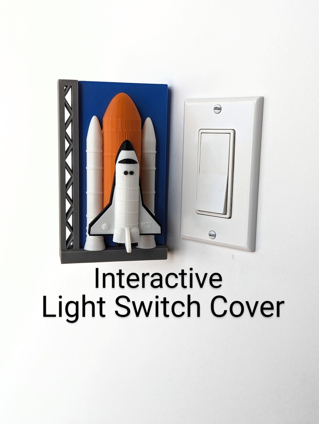 Space Shuttle Rocket Ship Decora Light Switch Plate Cover - Etsy
