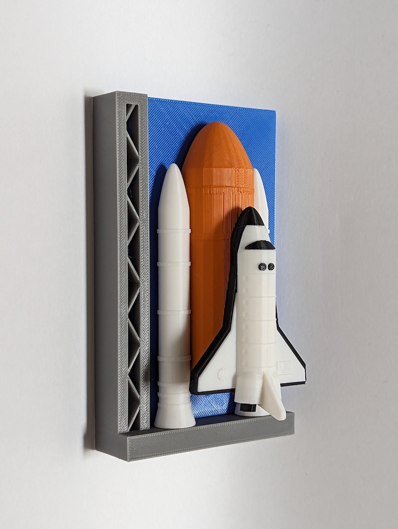 Rocket Light Switch Plate Cover Toggle Space Shuttle Rocket Ship ...