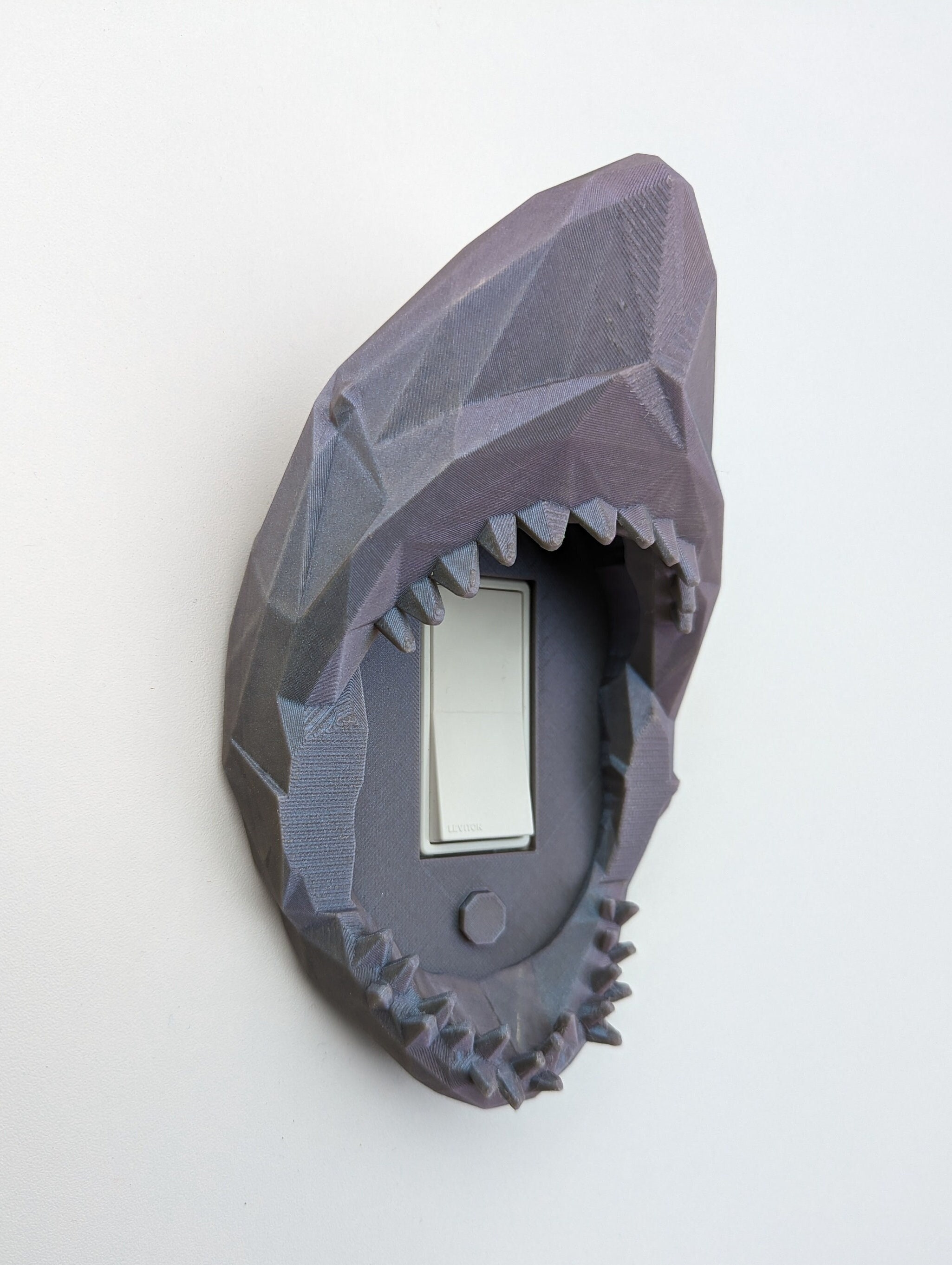 Shark Light Switch Plate Cover Decora Style Interactive Ocean Fun - Etsy