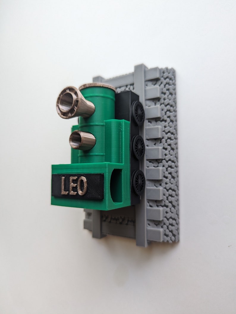 Train Light Switch Plate Cover Steam Engine Toggle Custom Personalized ...